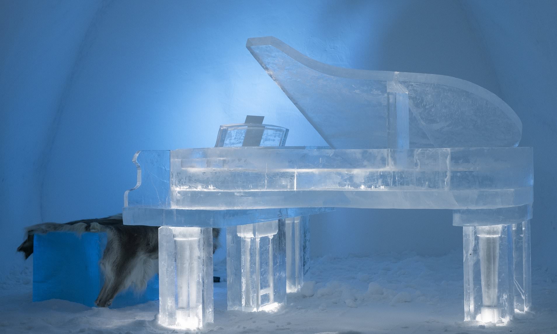 Inside Sweden's Ice Hotel's 2025 suites - where there's even a grand ...