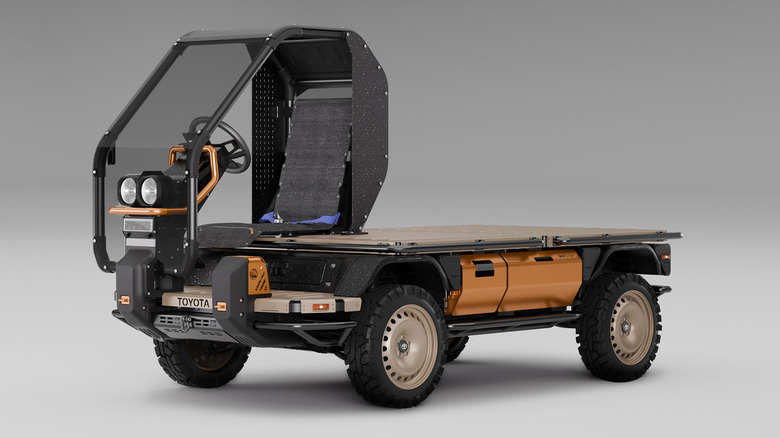 Toyota's new concept pickup is as barebones as a truck can get