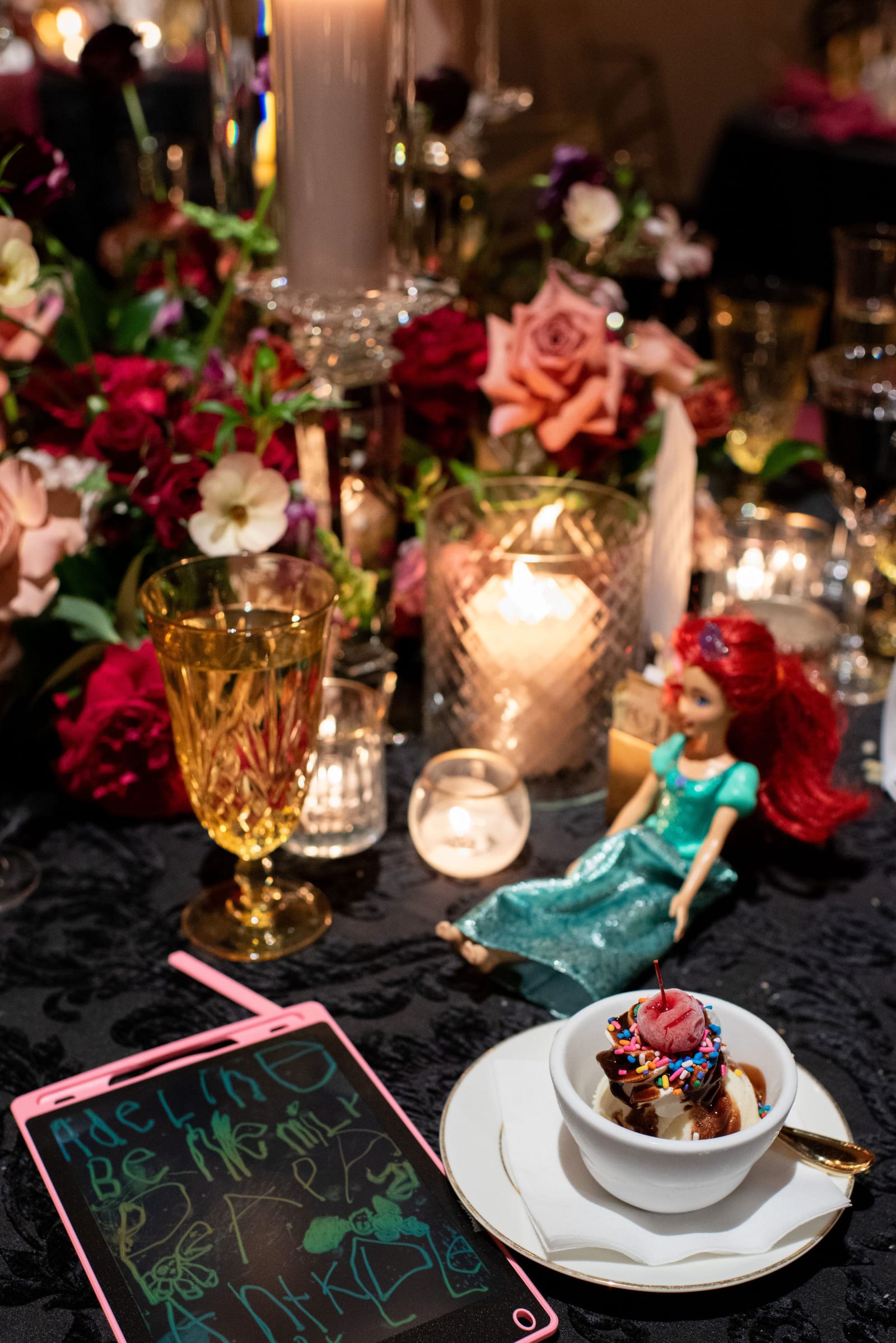 A gilded Christmas wedding at the St. Regis