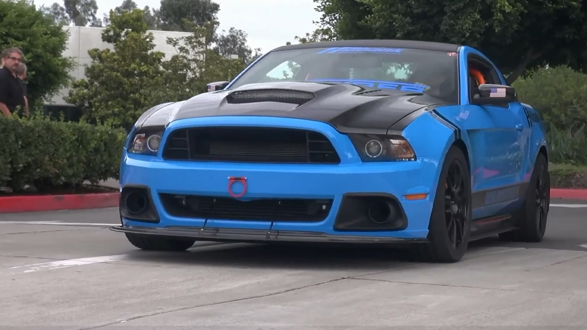 Aggressive mustang build turning heads
