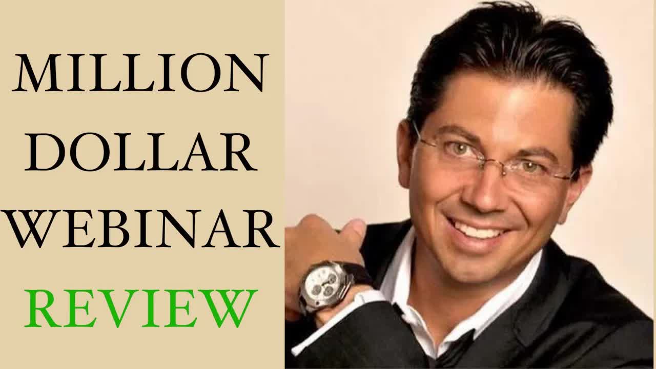 How to become a millionaire from a webinar (Dean Graziosi)