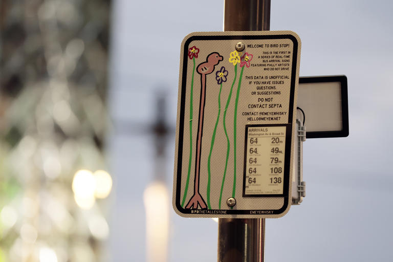 These street sign artists are helping Philadelphia commuters answer an ...