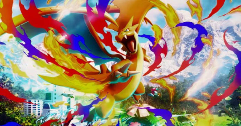 Mega evolution is back! Mega Charizard Y ex and the full Crimson Blaze ...