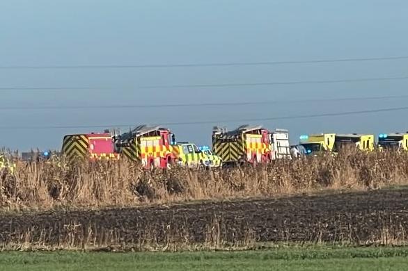 Man (21) killed in collision on A605 near Whittlesey after BMW crashes ...
