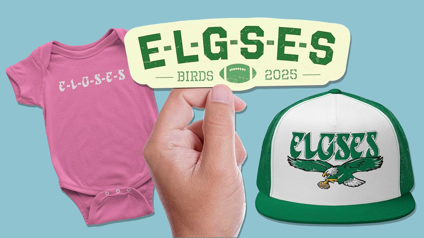 E-L-G-S-E-S gear will get the Philly white elephant party rollin'