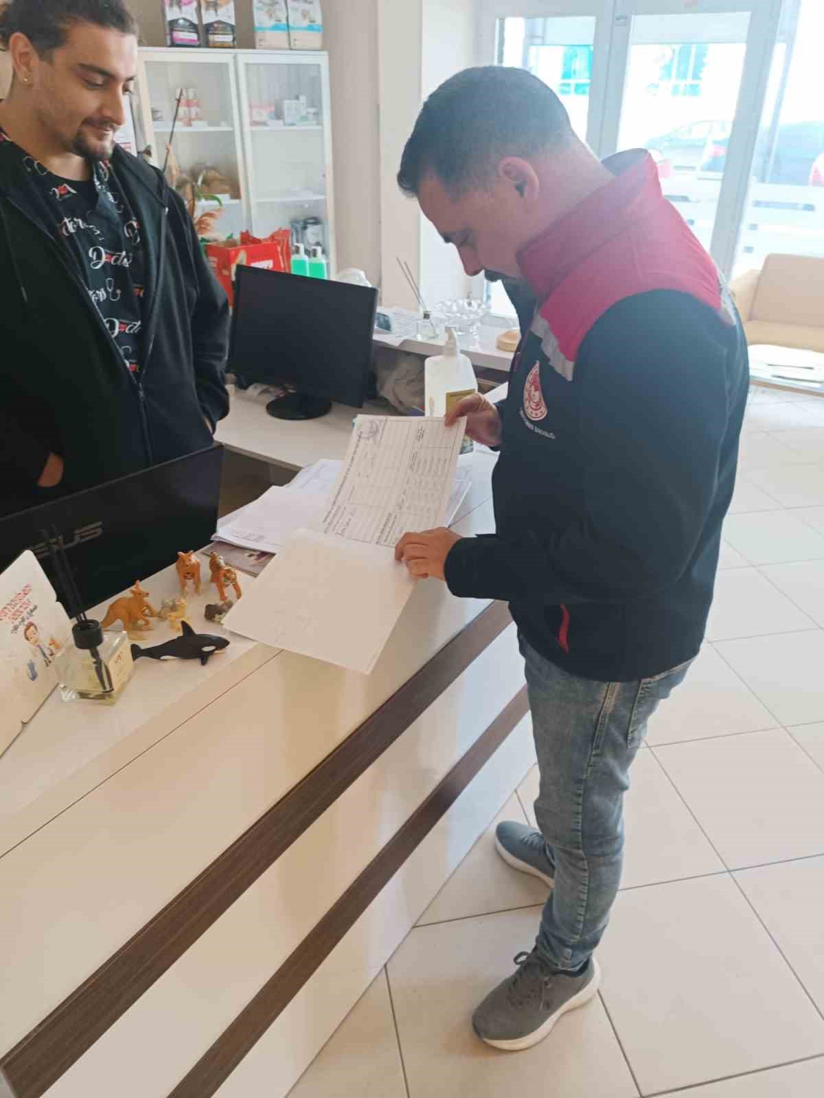 Söke’de özel veteriner klinikleri denetlendi