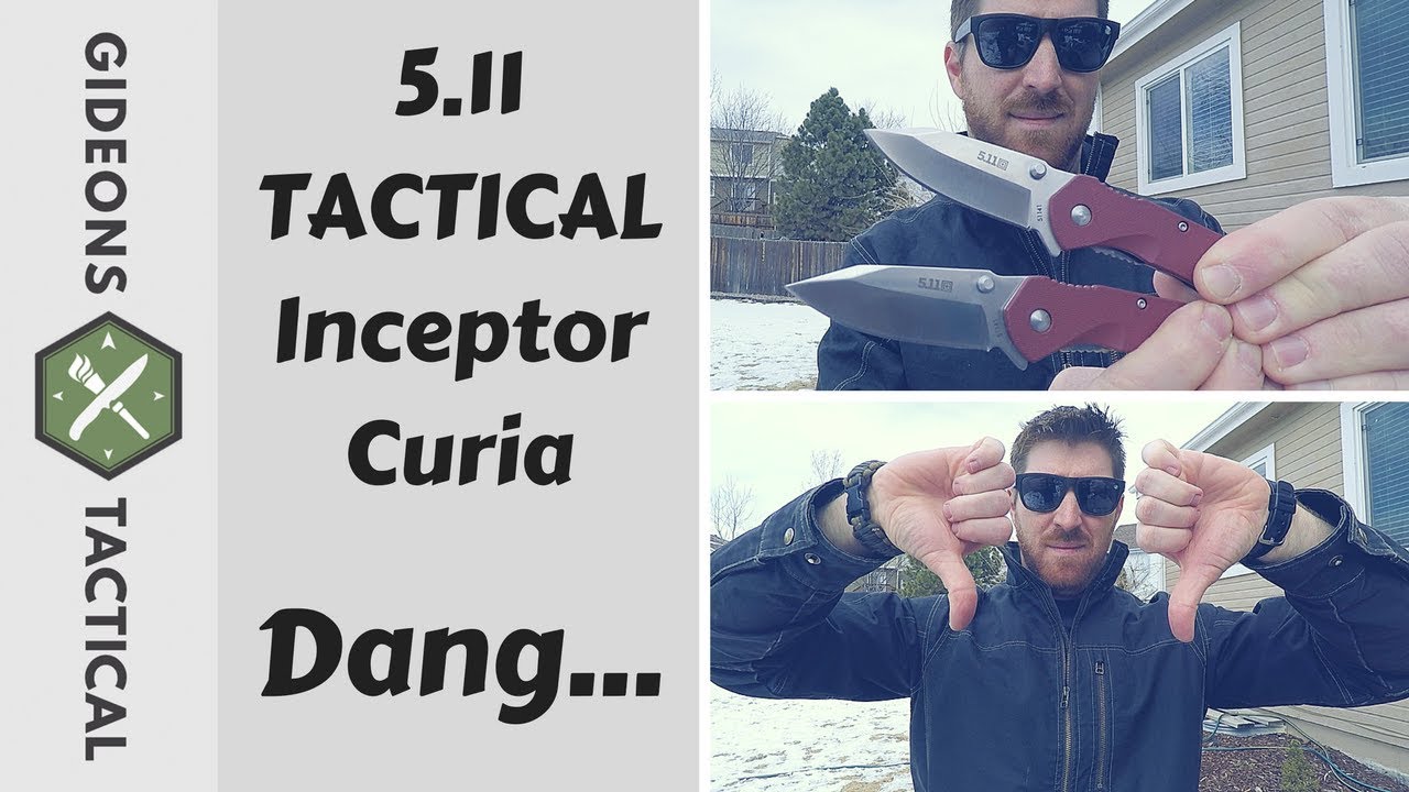5.11 Inceptor Curia EDC knife detailed review