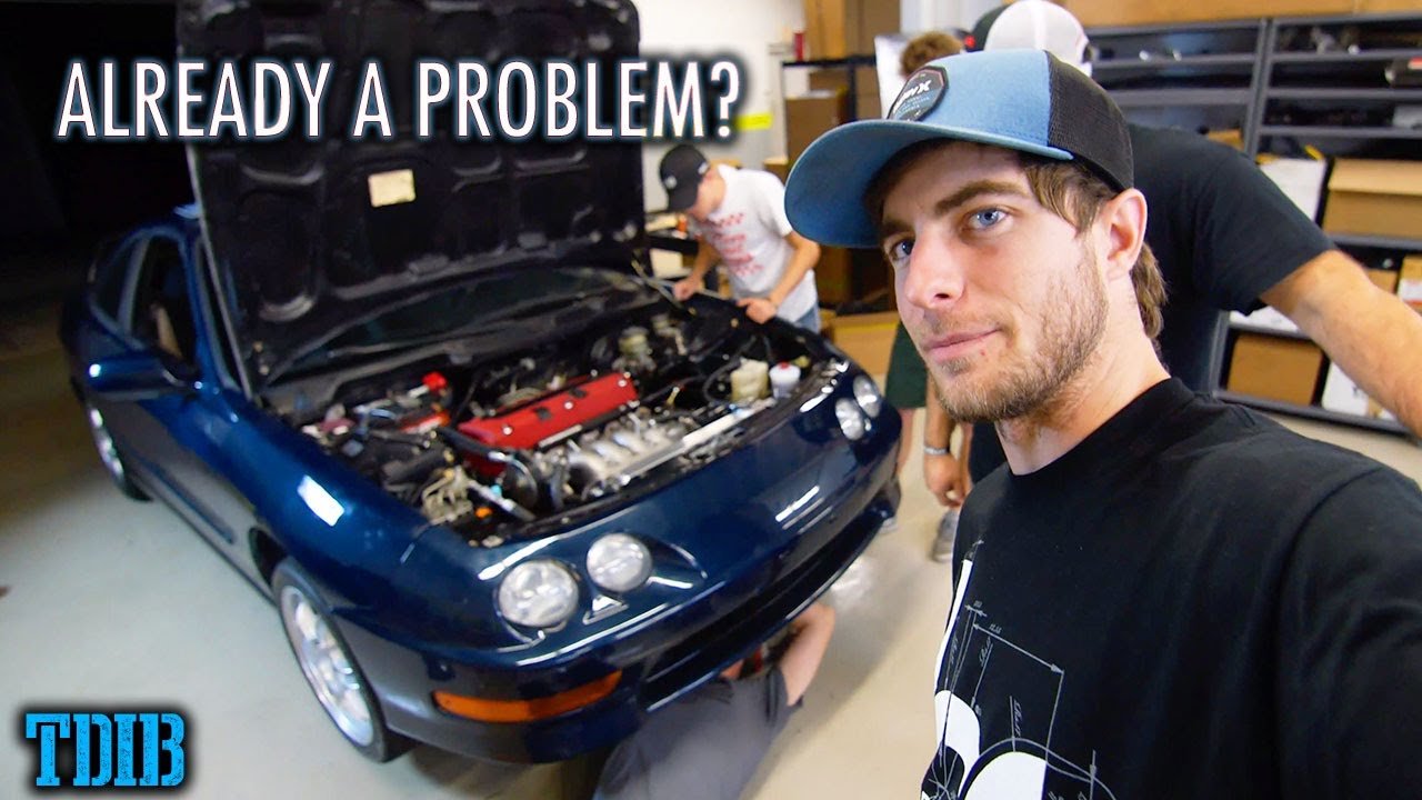 K20A Integra first drive VTEC kicked in way too hard