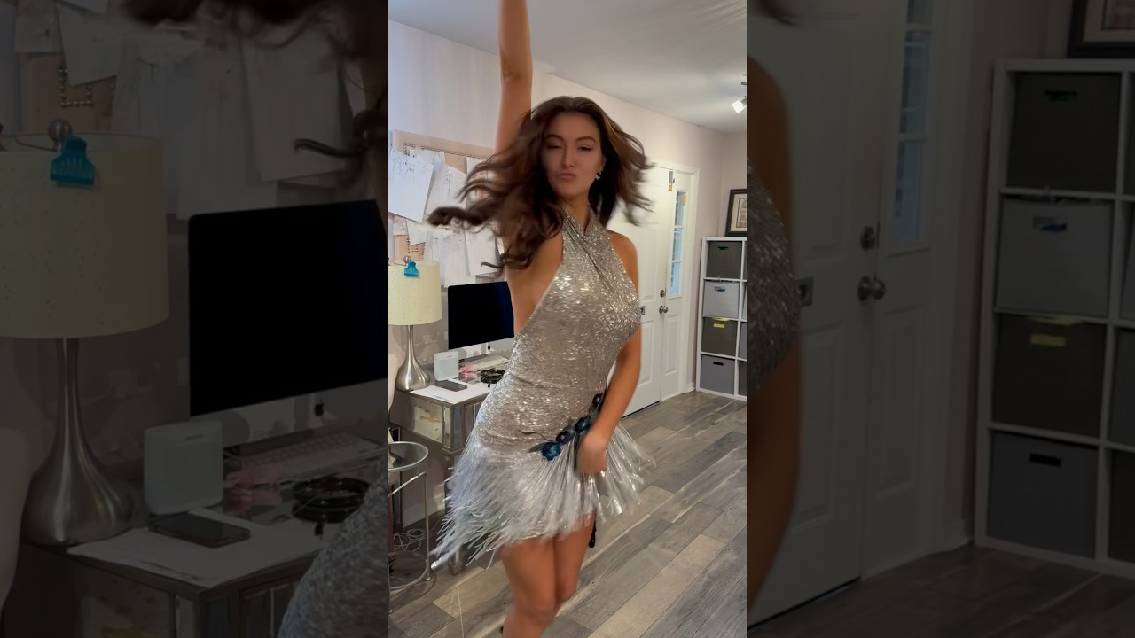 Salsa dancing fun with model Rachel Pizzolato