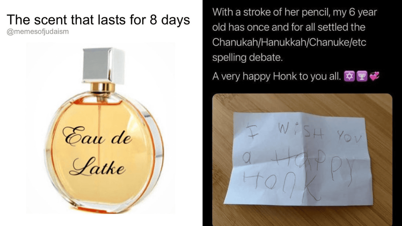 28 hilarious tweets and memes about Hanukkah
