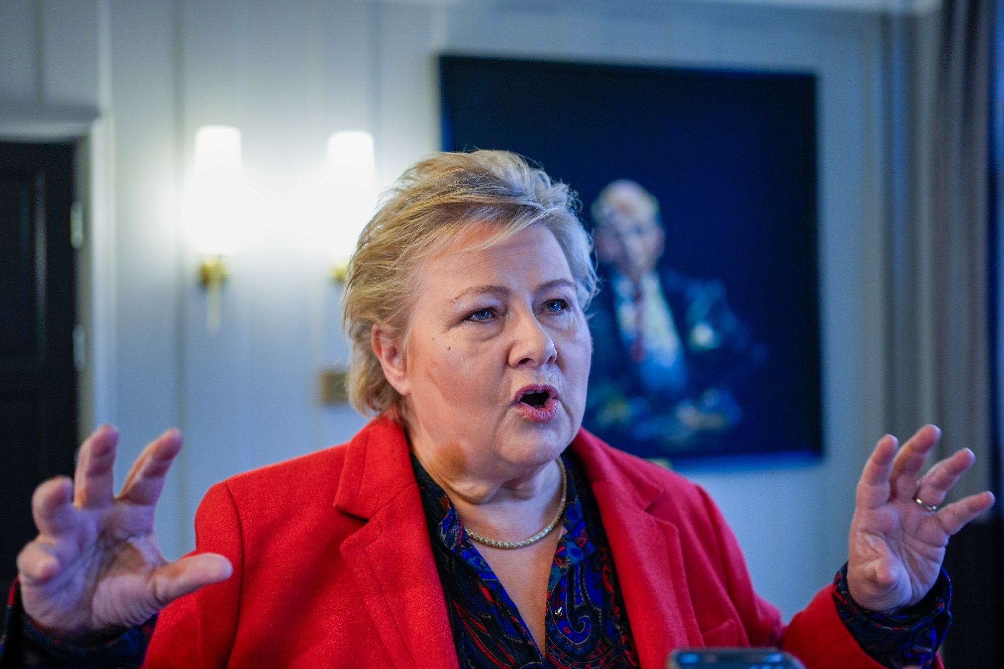 Erna Solberg refser Støre: – Ingen plan, bare slagord