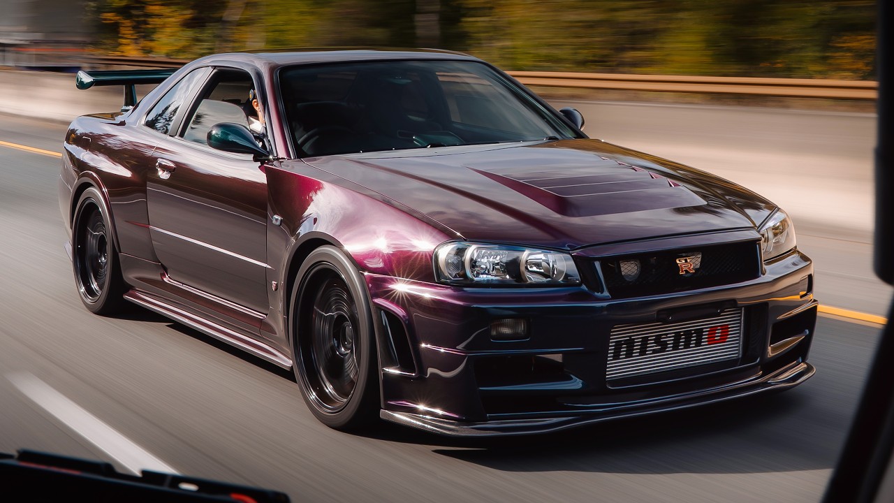 The ultimate JDM unicorn: R34 GTR V-spec MNP | 4K footage