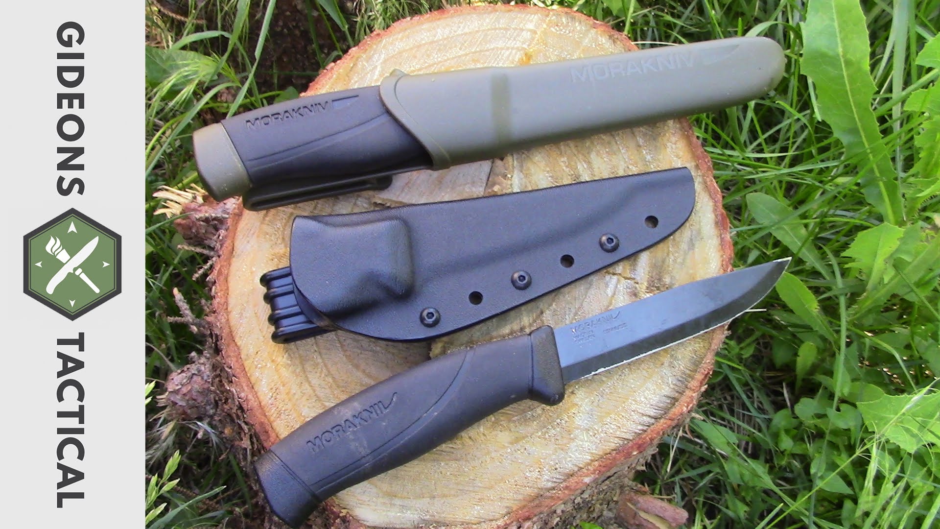 Mora Companion with cheap Kydex sheath reviewed at BladeHQ