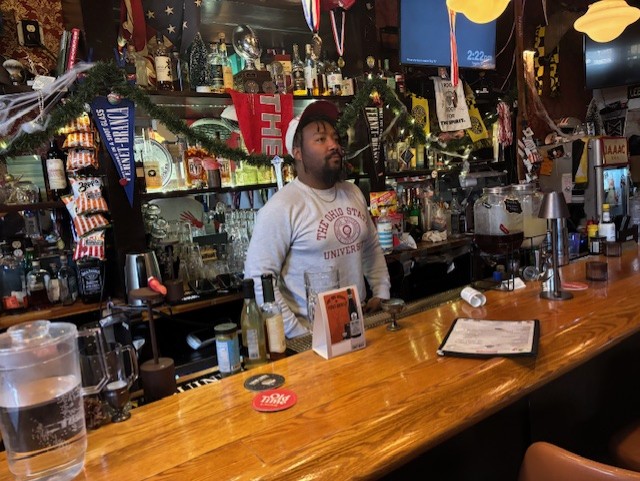 Who needs an election? A bar owner falsely claims a seat already filled.