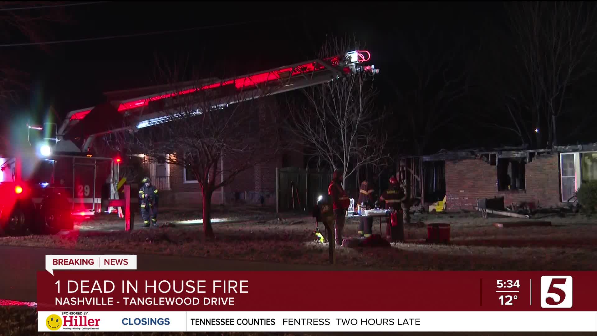 Deadly house fire reported south of Madison Monday morning