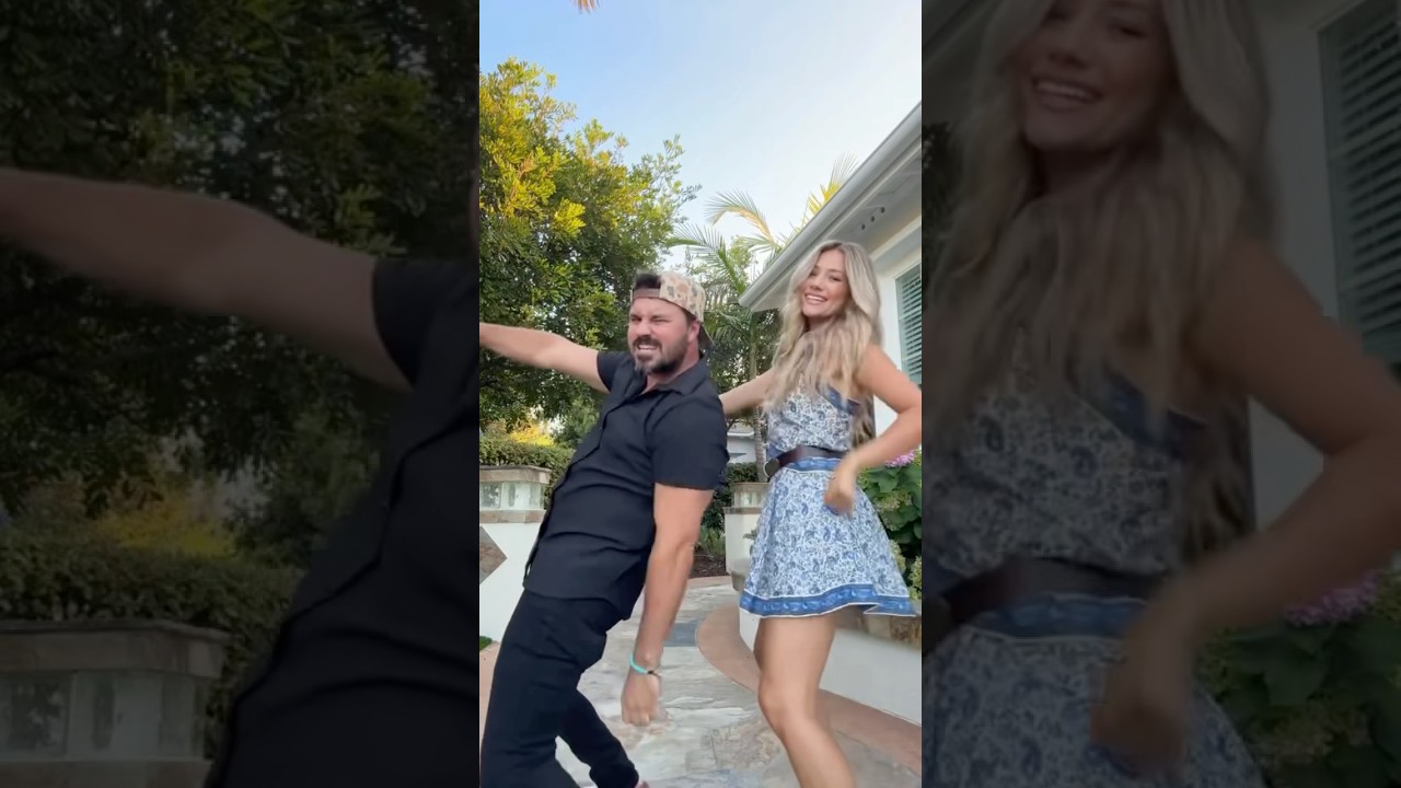Mom and dad nail a viral dance to high energy hit song Giddy Down