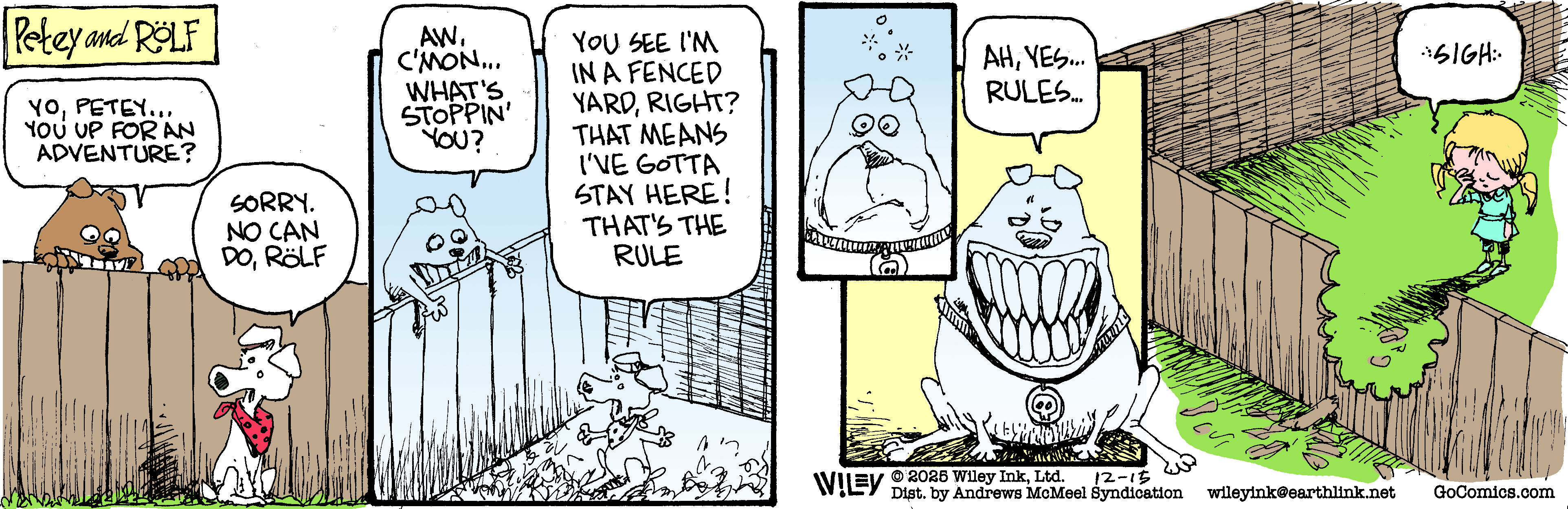 Non sequitur by Wiley Miller