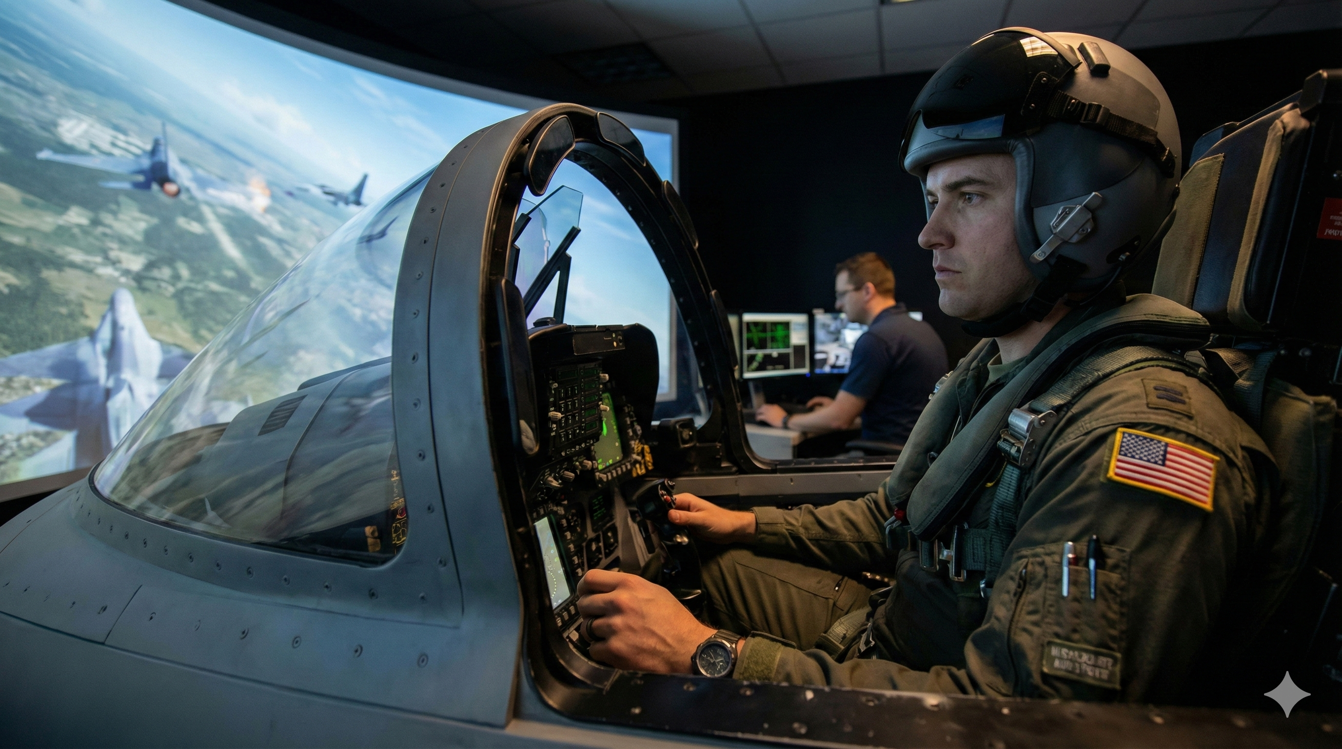 How accurate flight simulators feel to fighter pilots