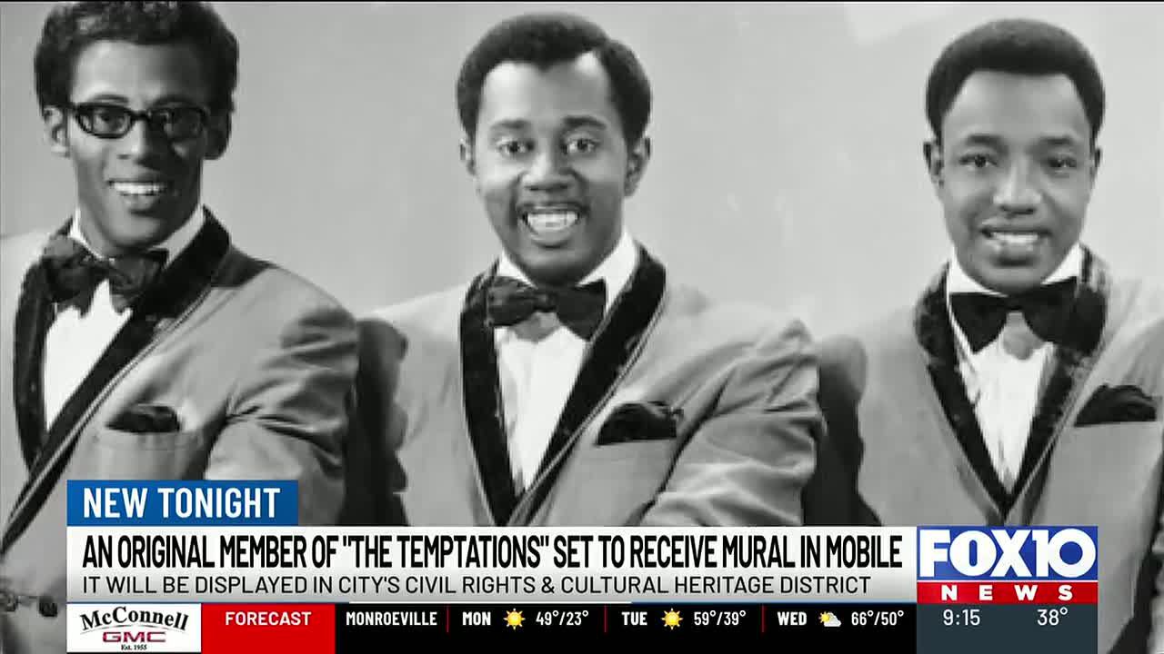 Temptations member Melvin Franklin to receive memorial mural in Mobile