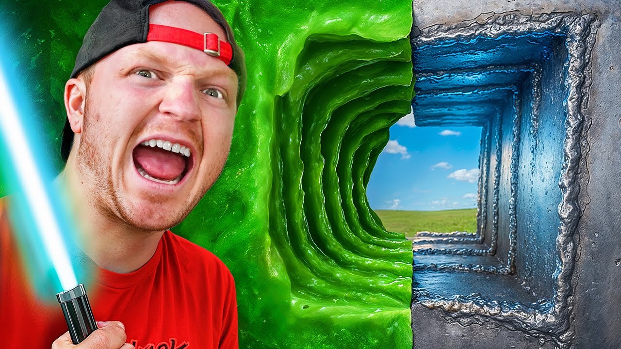 Escaping 100 layers of slime vs steel!
