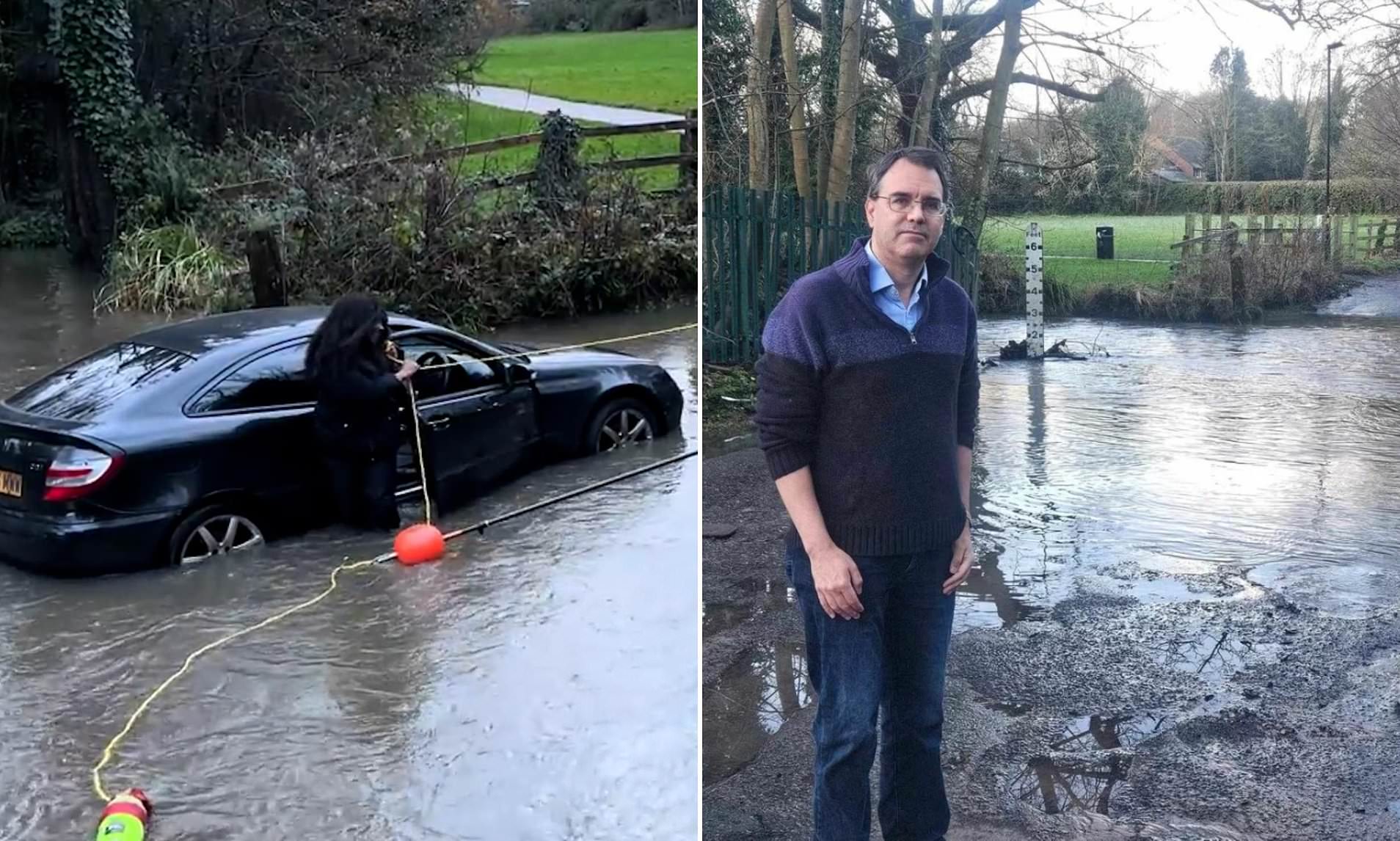 Fury over 'puddle' rescue as locals condemn 'drain on resources'