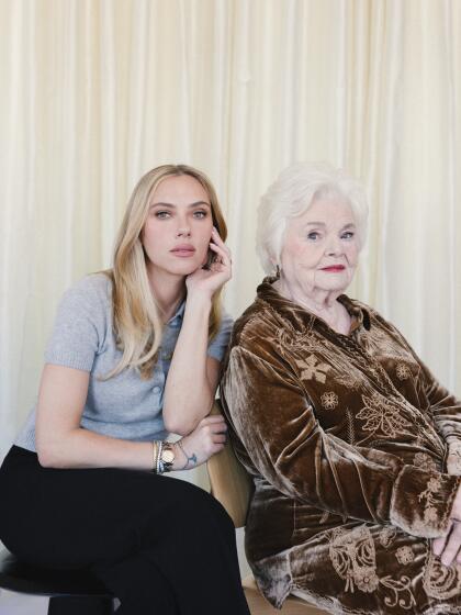Scarlett Johansson and June Squibb bonded on 'Eleanor the Great.' Well ...