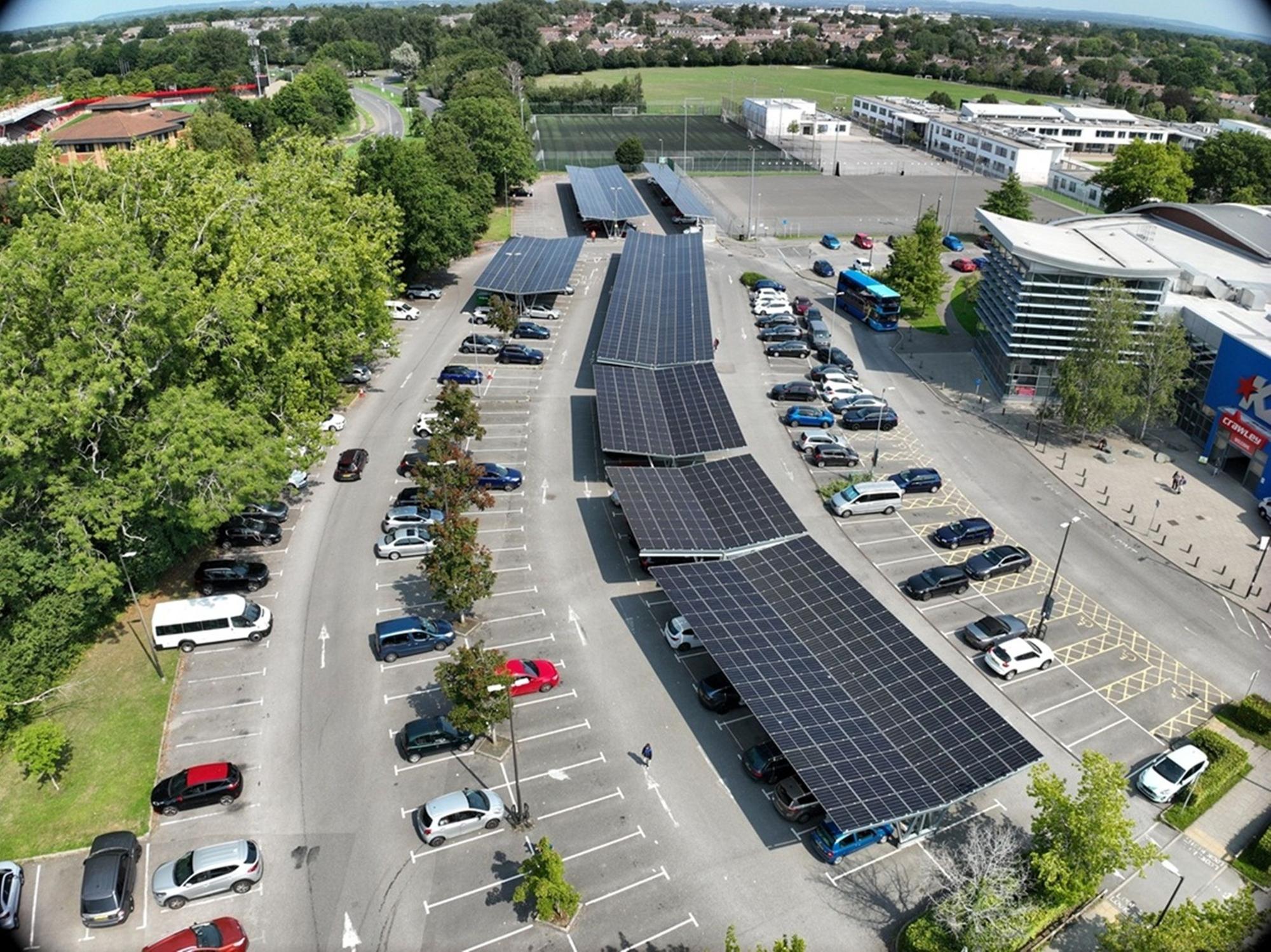 Award-winning solar project at K2 Crawley Leisure Centre receives ...