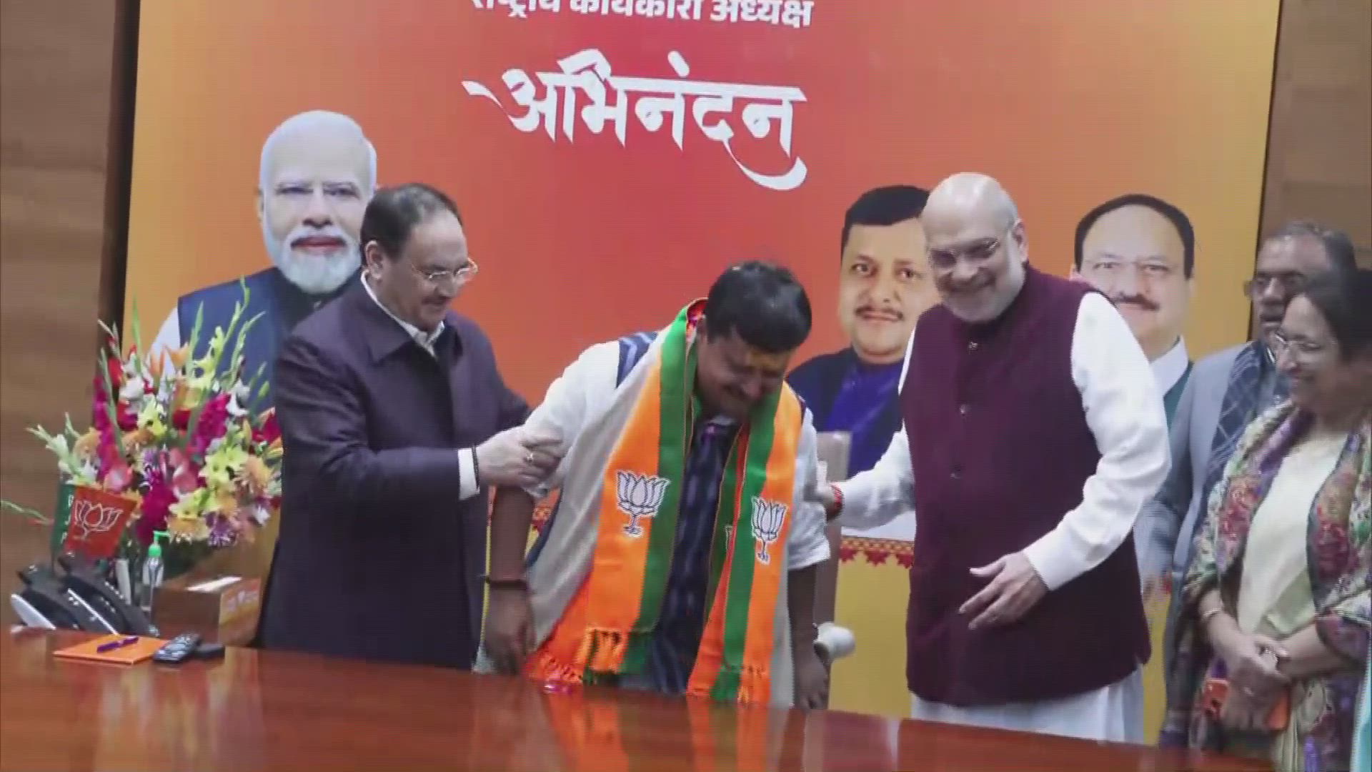 Delhi: Newly appointed BJP national working president & Bihar minister ...