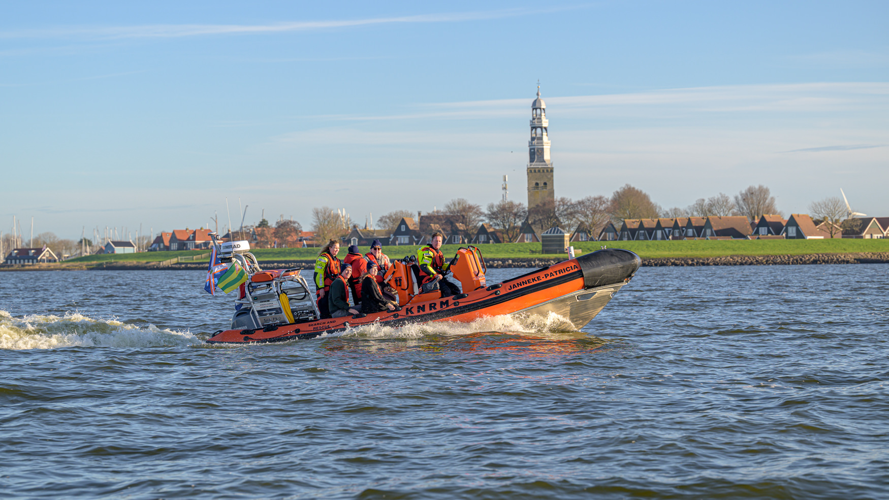 Een reddingboot met een verhaal: zo eert de KNRM twee geliefden