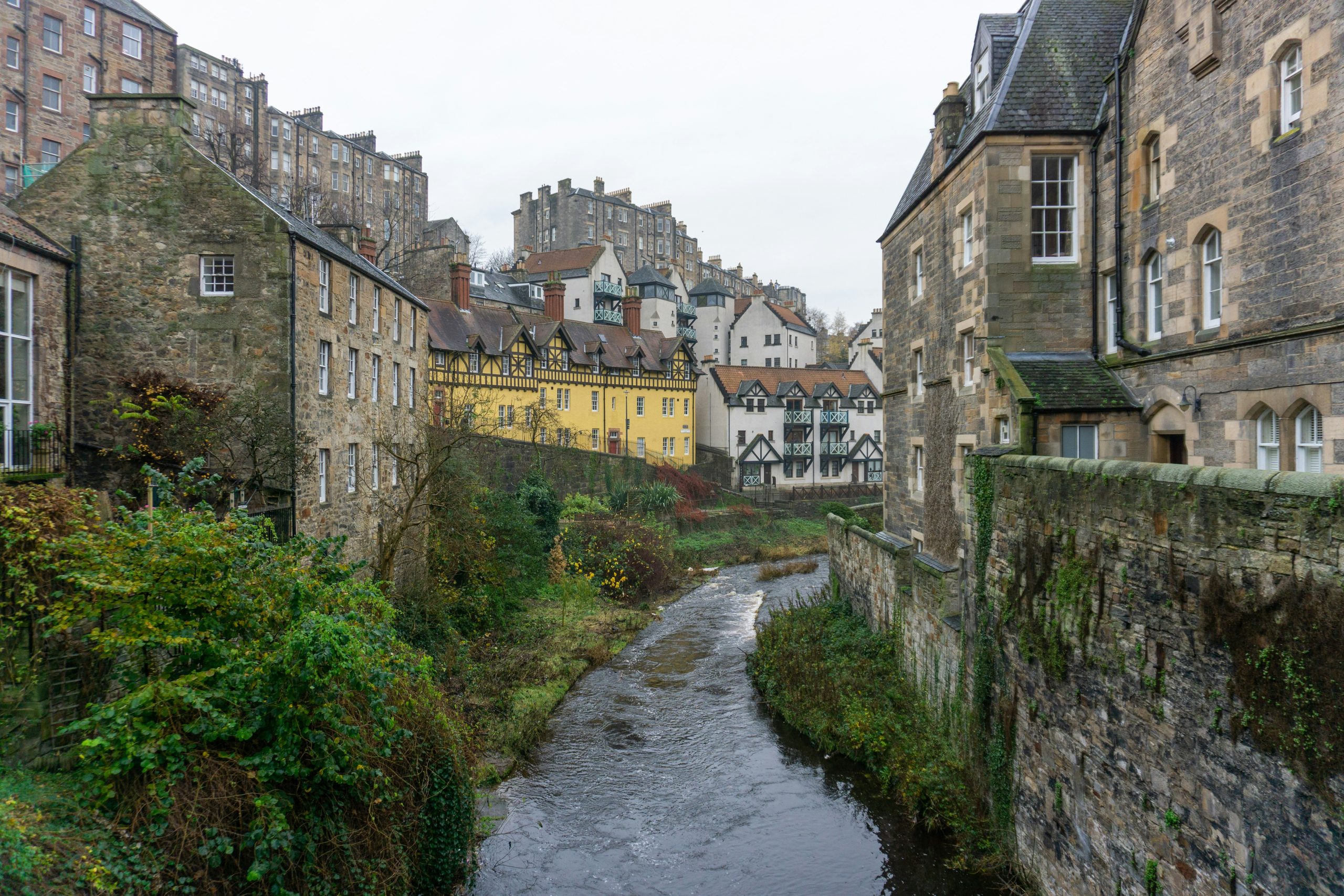 Scenic village stops in Scotland