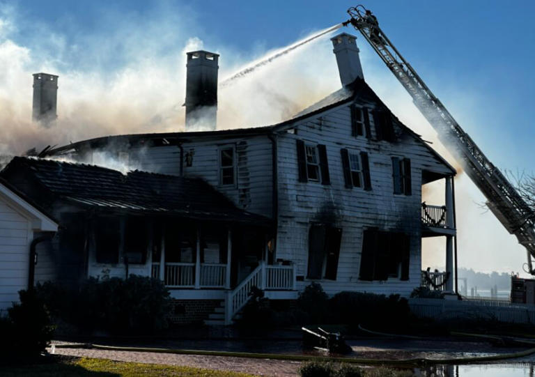 Cause of fire at historic Beaufort home ruled undetermined