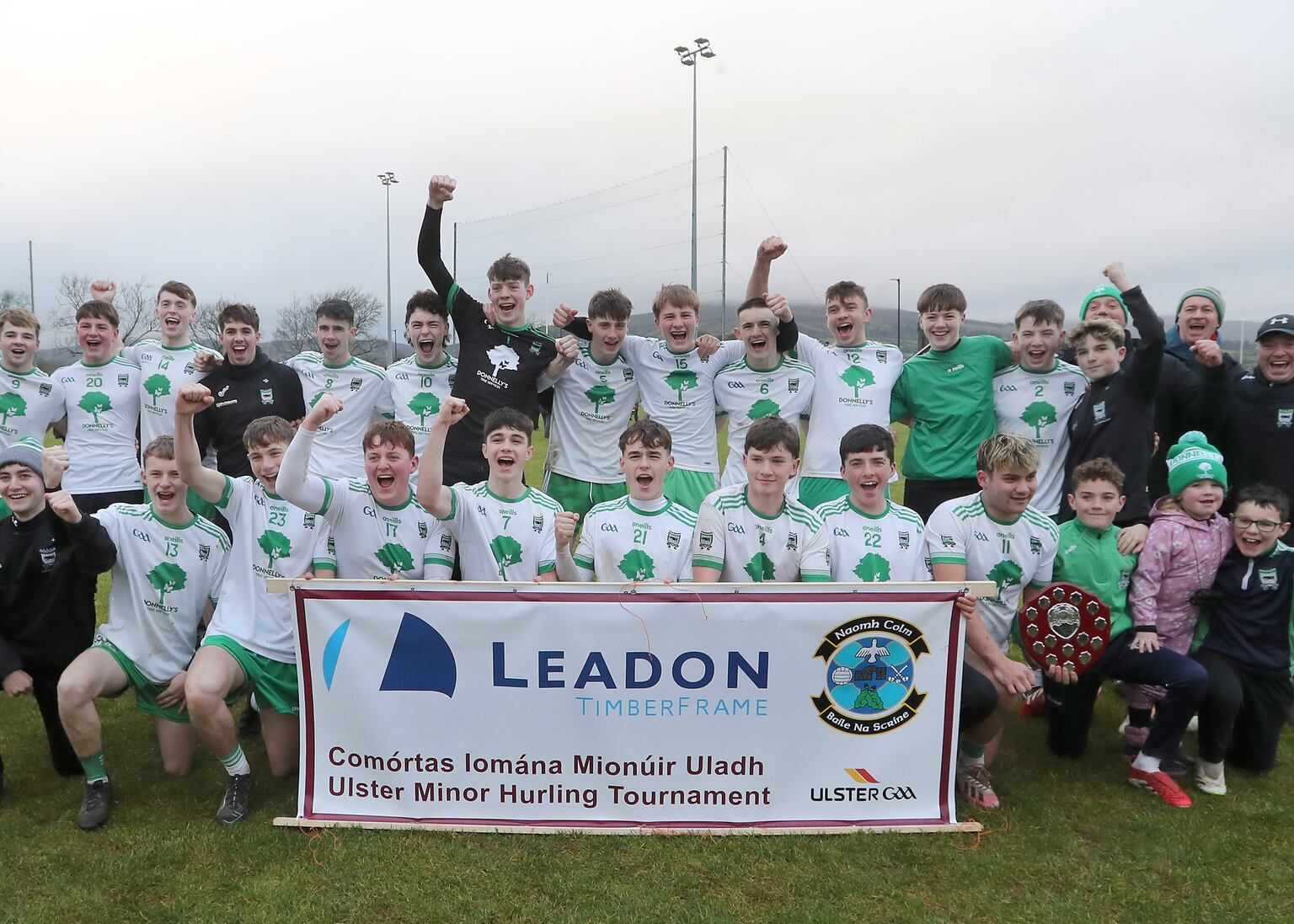 Sean MacCumhaill beat Éire Óg to take Ulster minor hurling shield