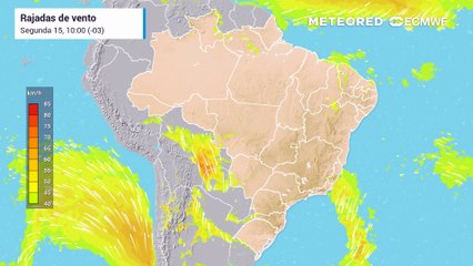 Segunda-feira, 15 de dezembro: Rajadas de vento superiores a 60 km/h ...