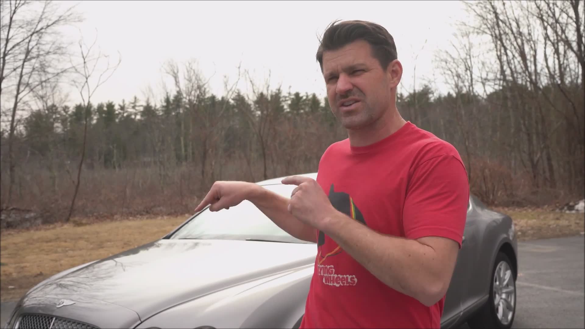 Using luxury Bentley as transportation during flip series