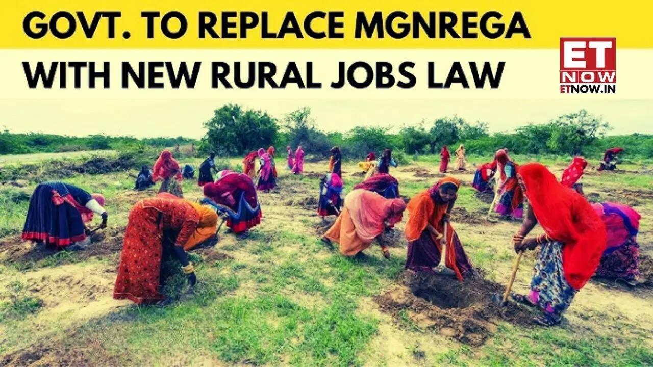 VB-G RAM G bill: Govt to replace MGNREGA – What is it? Differences ...