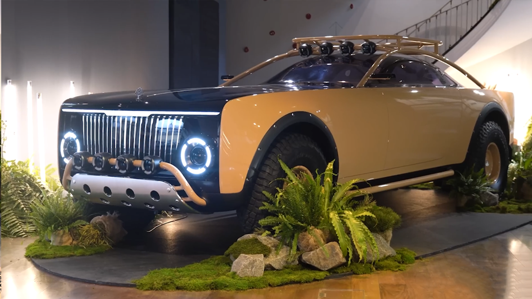 Mercedes Maybach six meter off road coupe concept