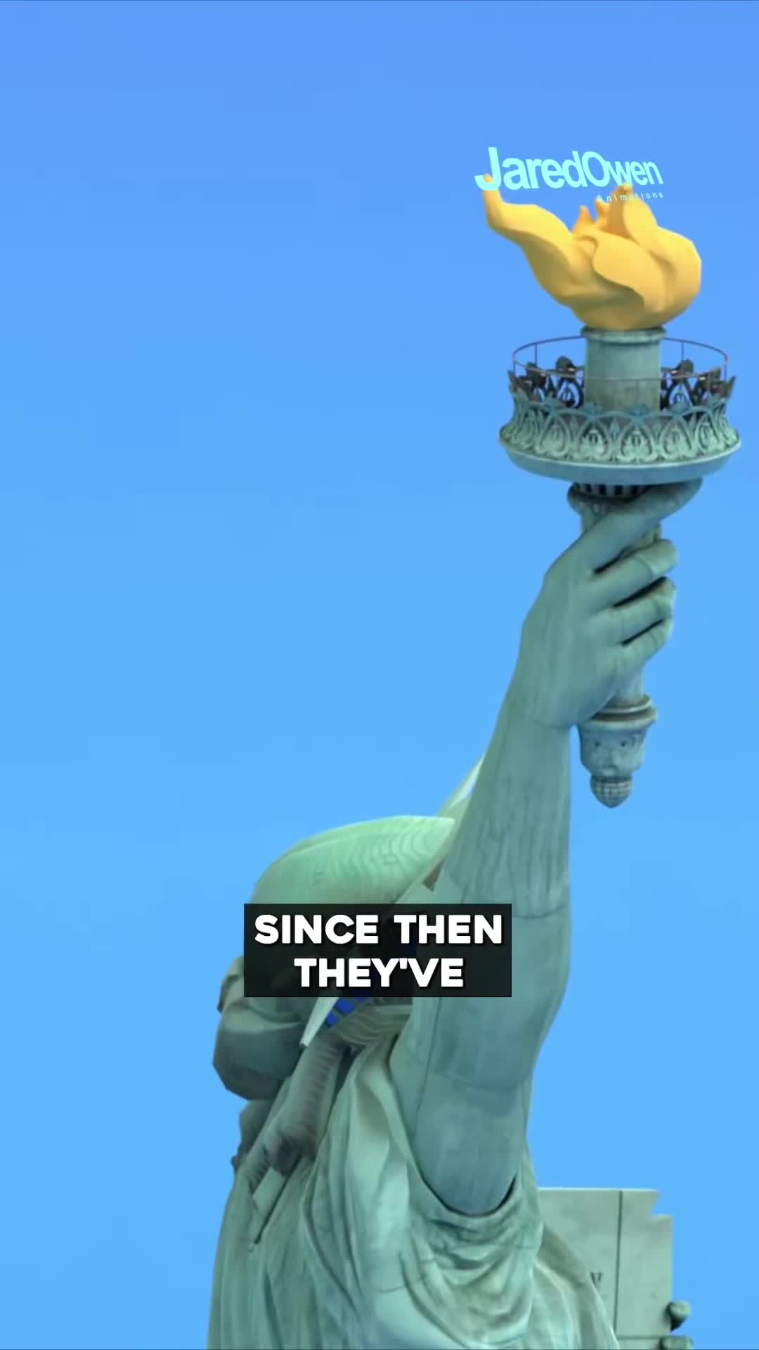 I discovered what's hidden inside the Statue of Liberty
