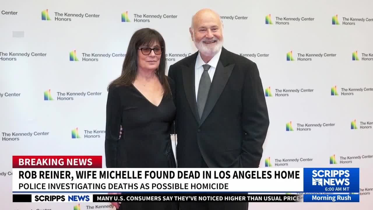 Rob Reiner and wife stabbed to death, son arrested