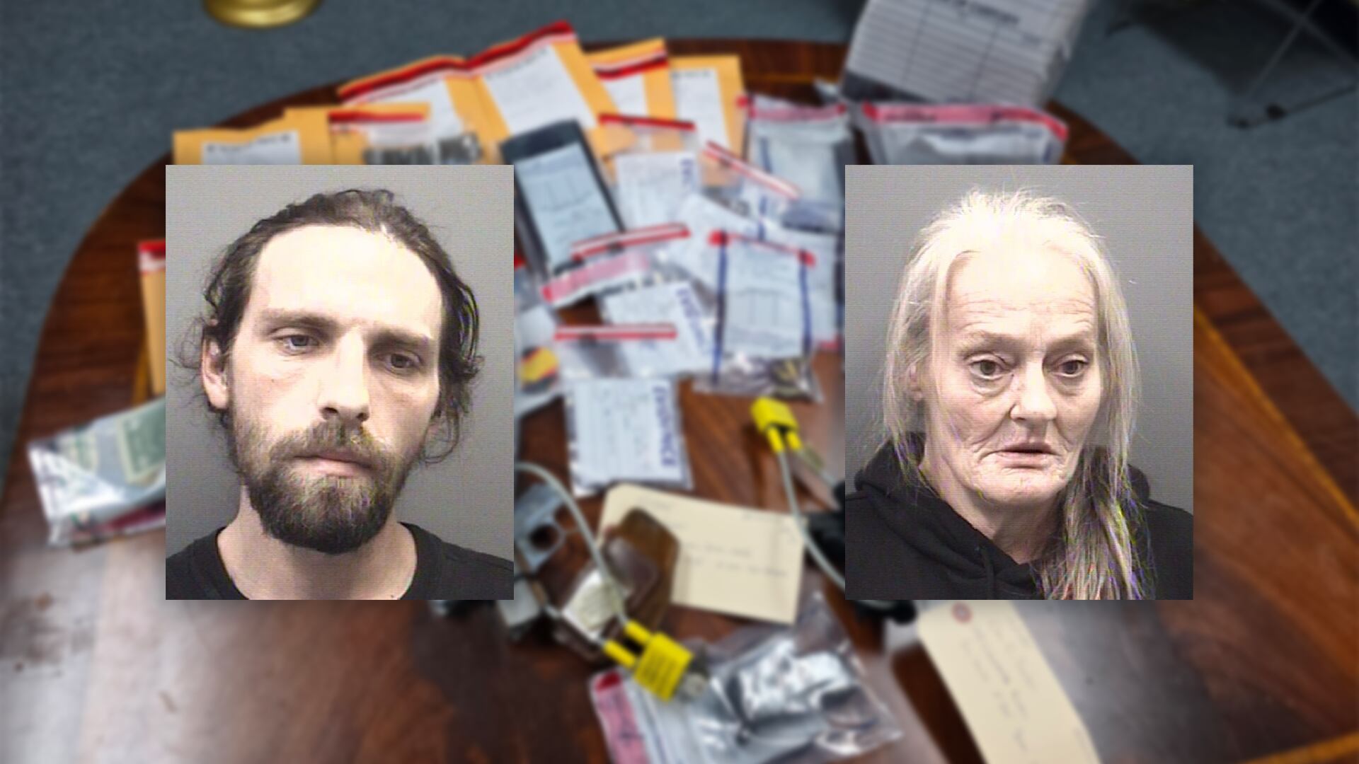 Duo arrested after fentanyl, guns seized during Rowan County traffic stop