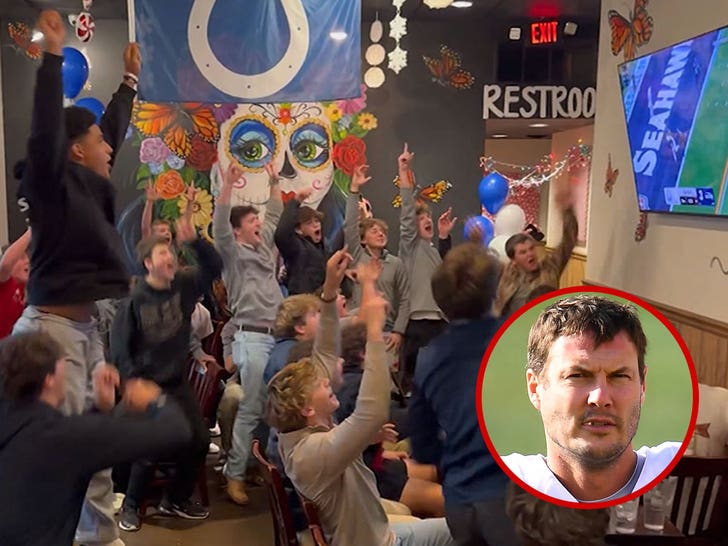 Philip Rivers' HS football team goes wild watching 1st TD in NFL return