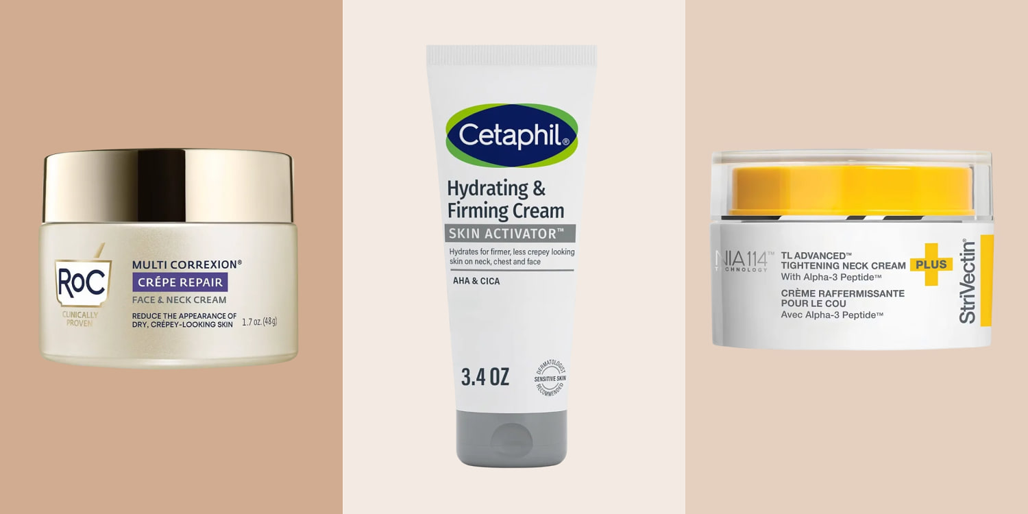 The best neck creams to address fine lines and sagging skin