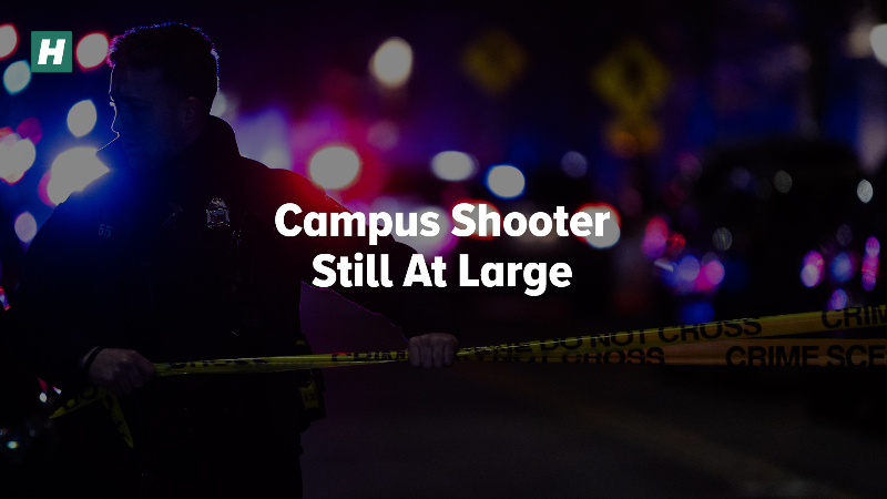 Campus shooter still at large