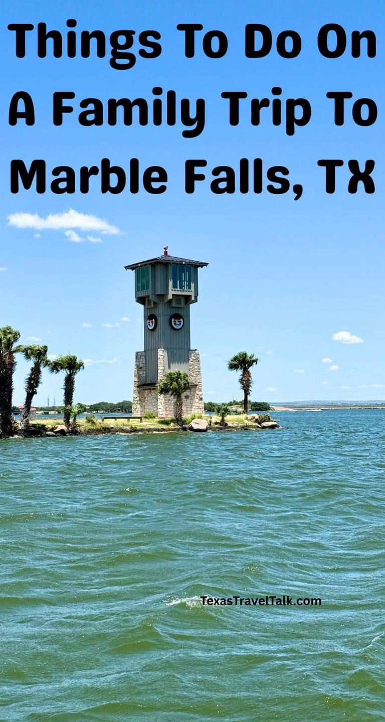 Take a family trip to Marble Falls, TX