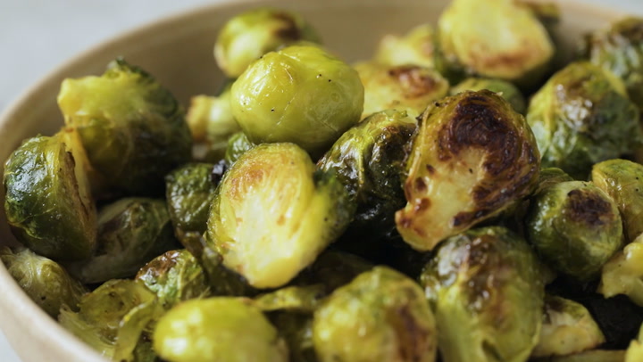 Roasted Brussels sprouts