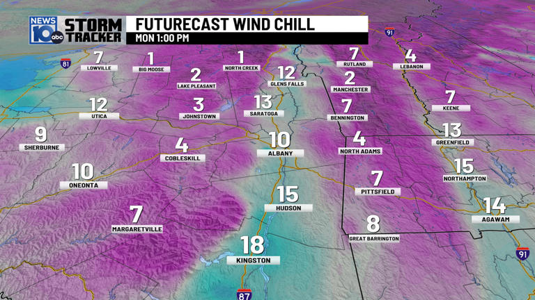 12/15/2025: Cold & breezy with a few flurries