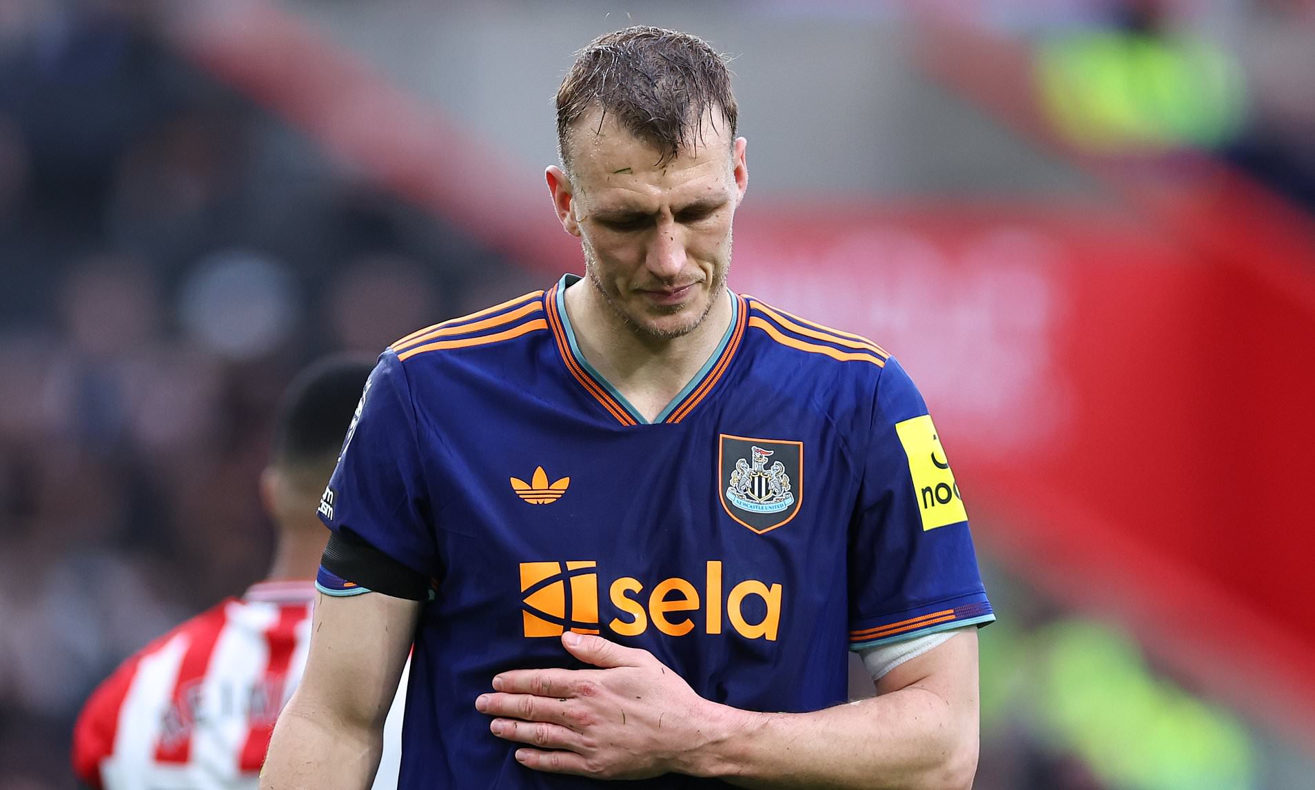 Dan Burn suffers a punctured lung and broken rib as Newcastle's injury ...