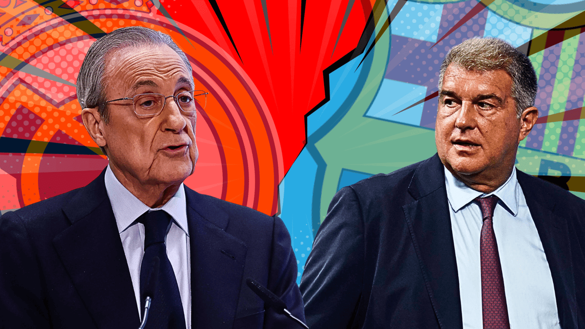 Barcelona hit back at Florentino Perez's 'grotesque' rant as referee ...