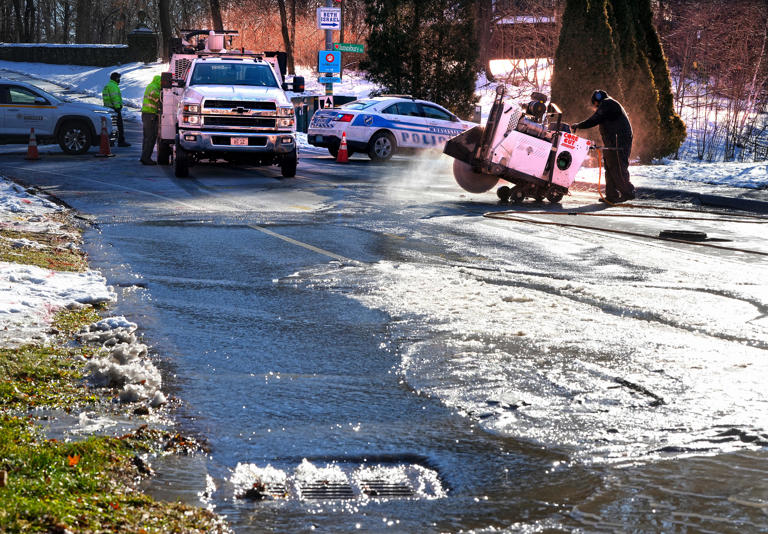 Avoid Salisbury Street: Another water line break in Worcester
