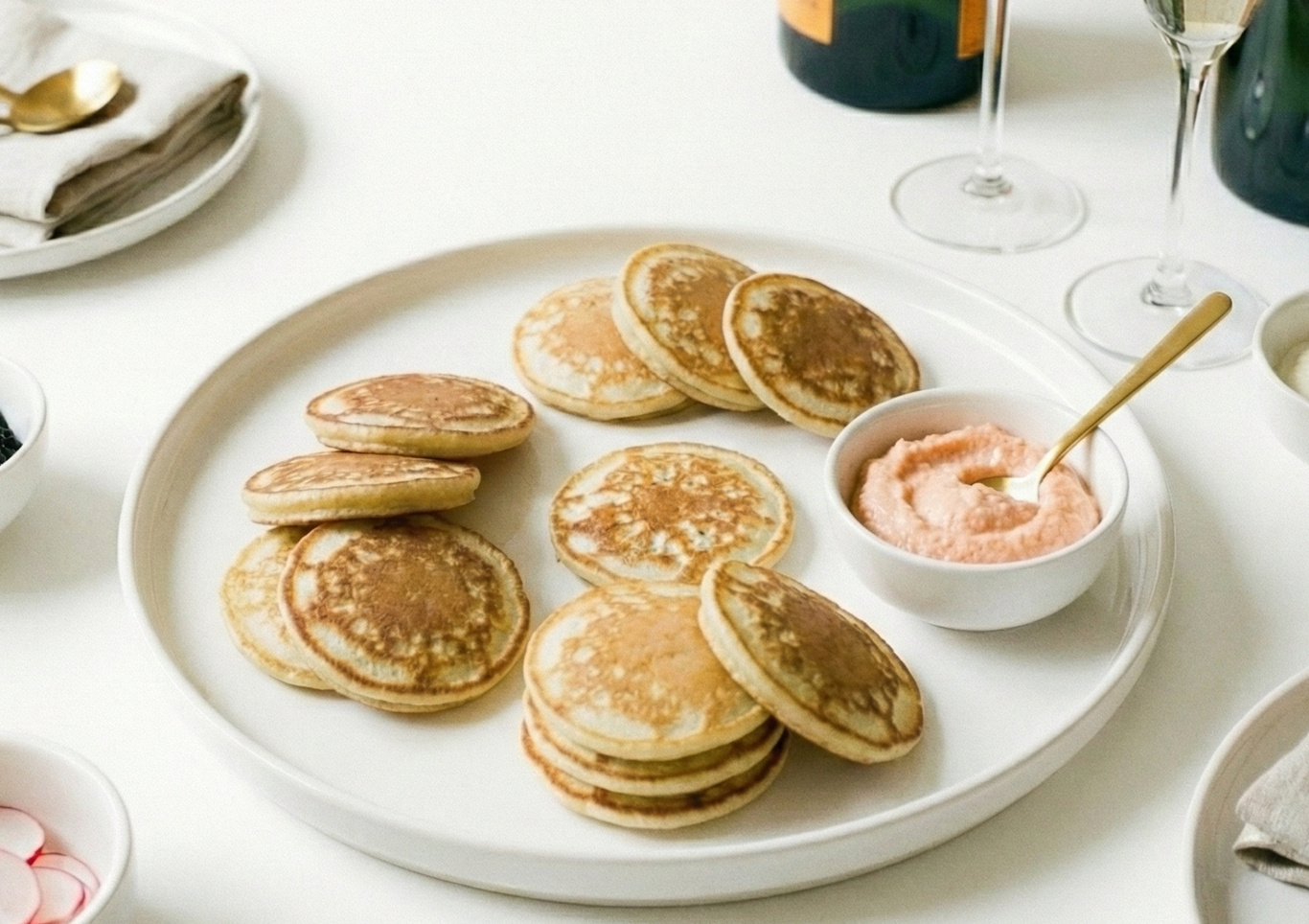 Que mettre sur des blinis pour votre apéro de Noël?