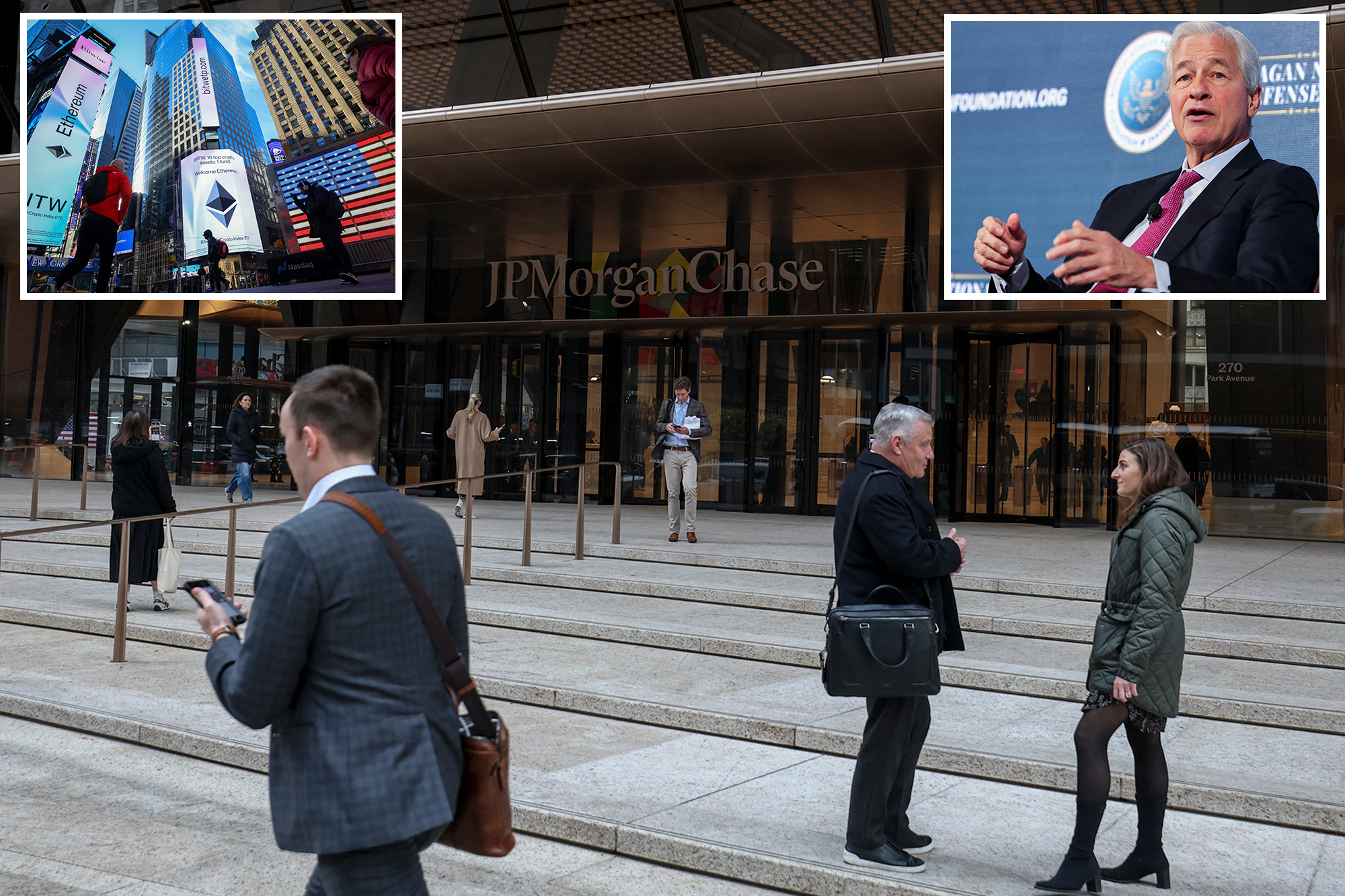 JPMorgan launches new crypto fund for wealthy investors — after Jamie ...